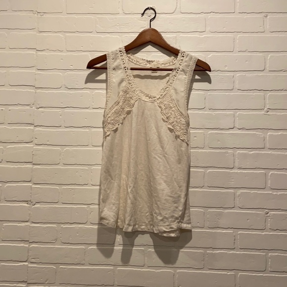 J. Crew | Tops | J Crew Crochet Tank | Poshmark